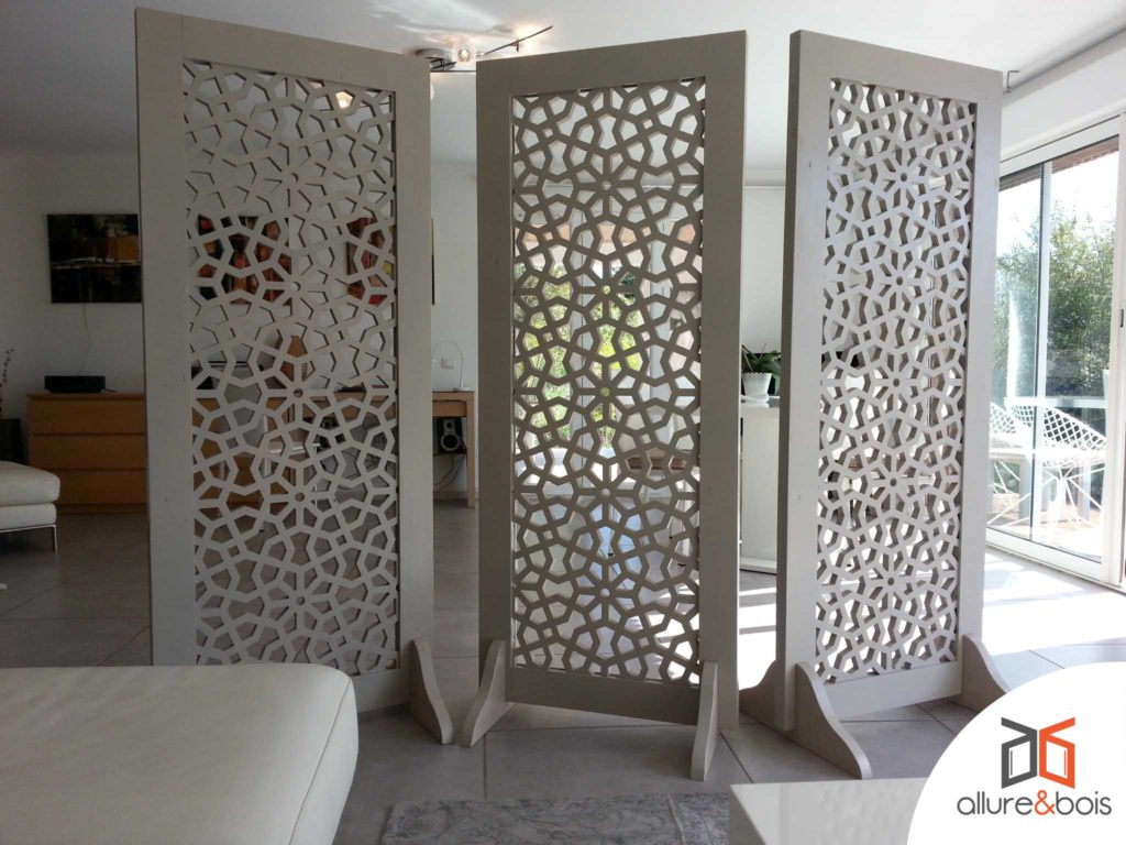 Paravent décoratif en bois avec Allure et Bois