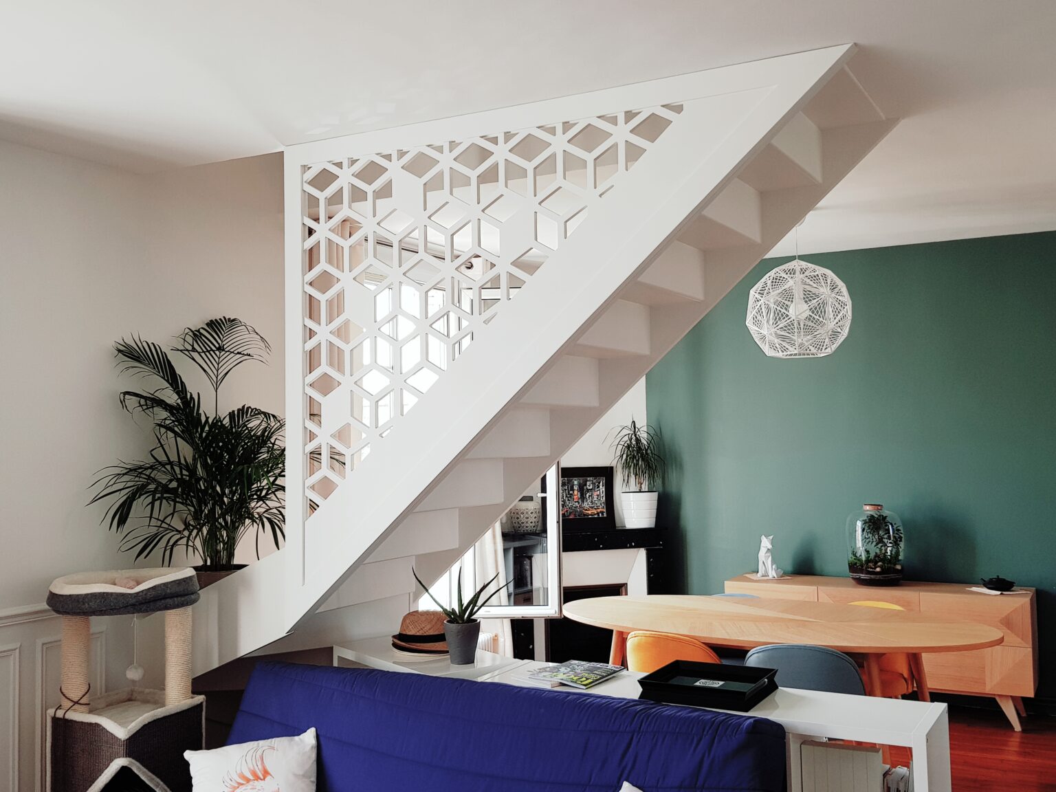 Rambarde d'escalier en bois : décoration et sécurité