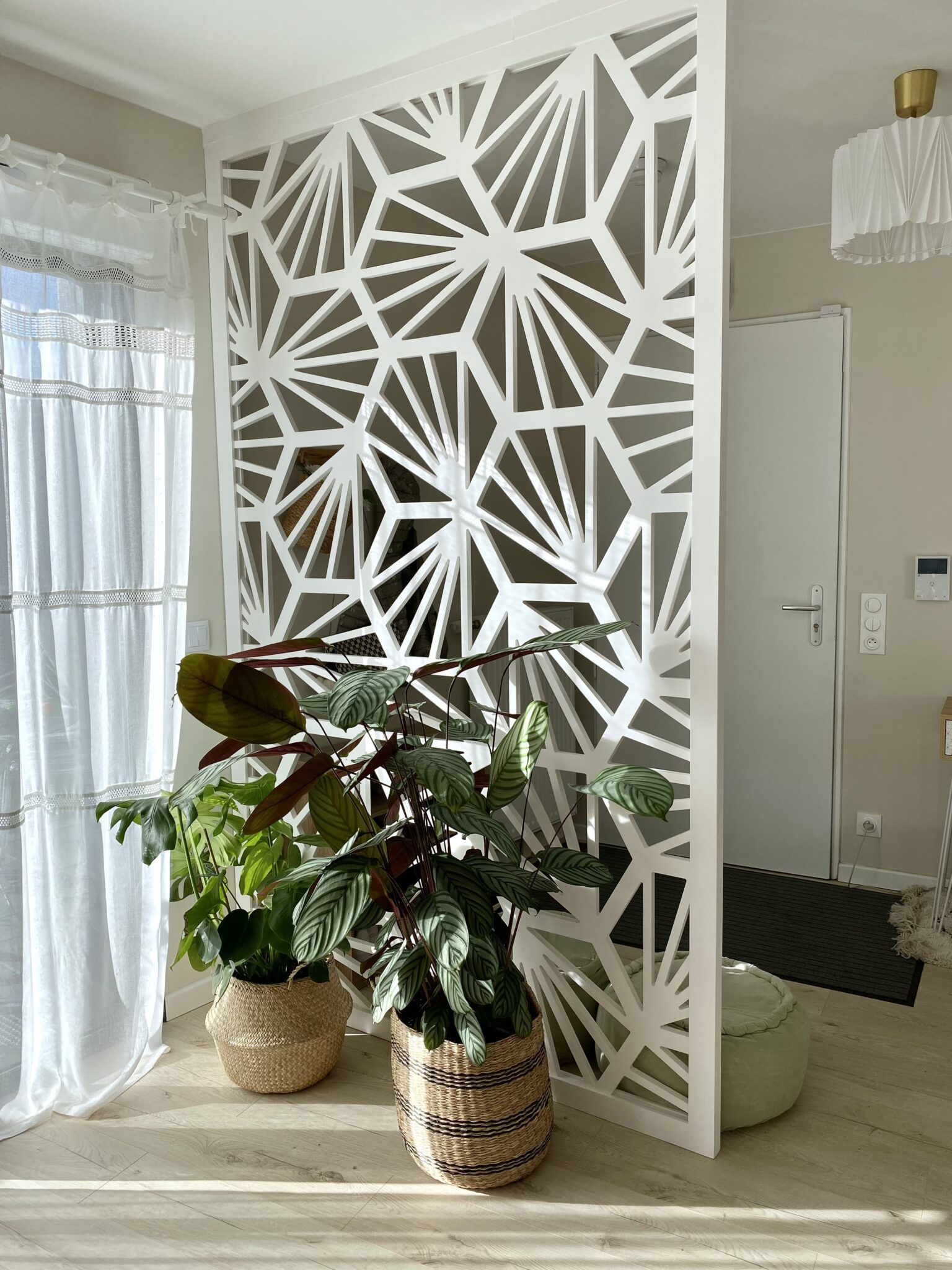 Claustra bois tendance motif Oméa